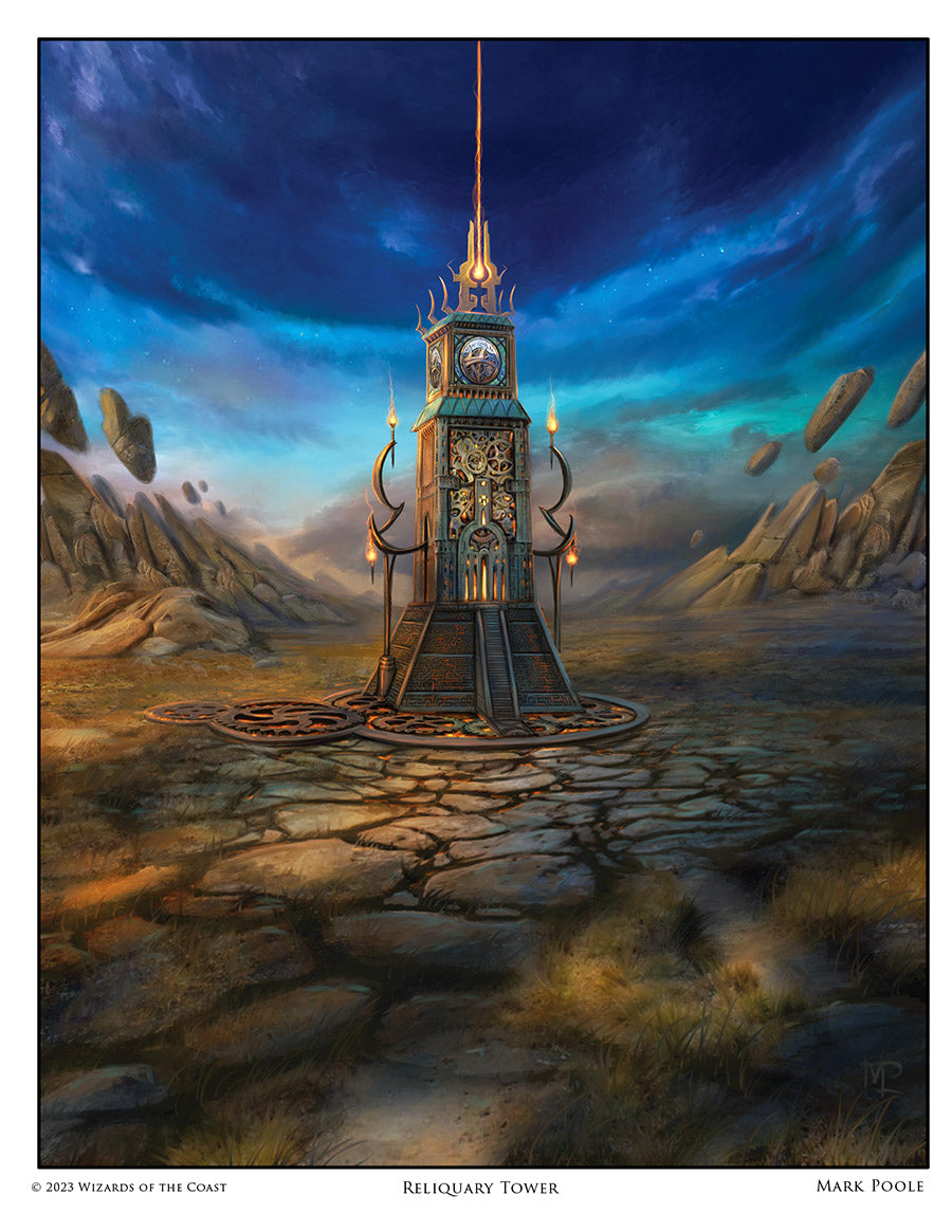 Reliquary Tower (2023) – Mark Poole Art