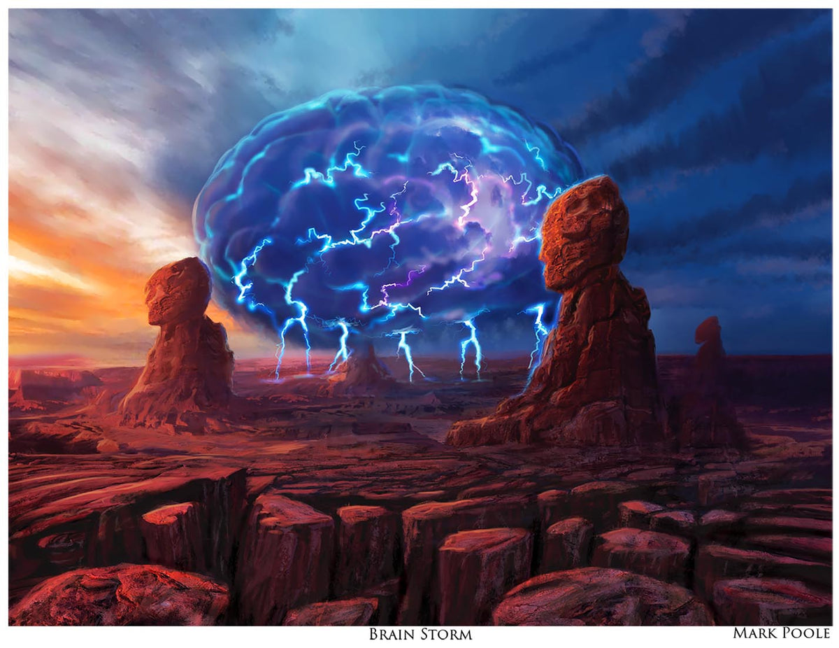 Brain Storm – Mark Poole Art
