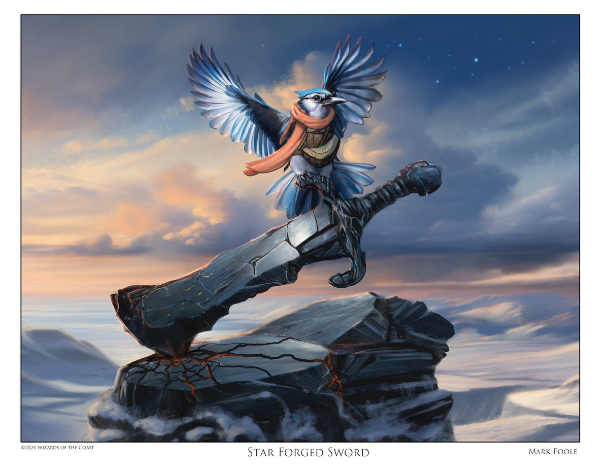 Star Forged Sword – Mark Poole Art