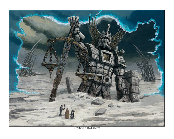 Restore Balance – Mark Poole Art